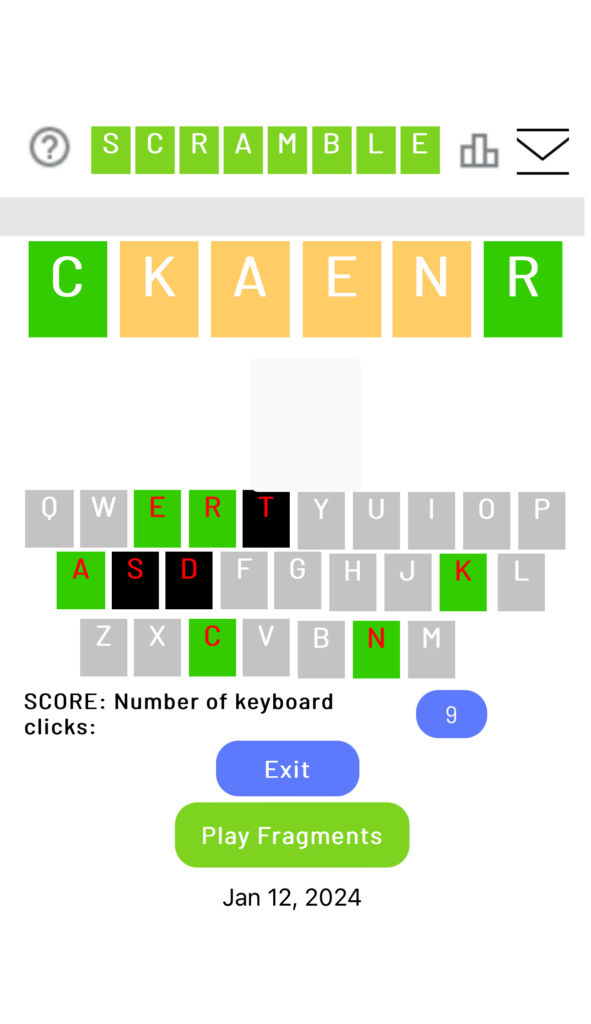 Scramble - InnOHvations