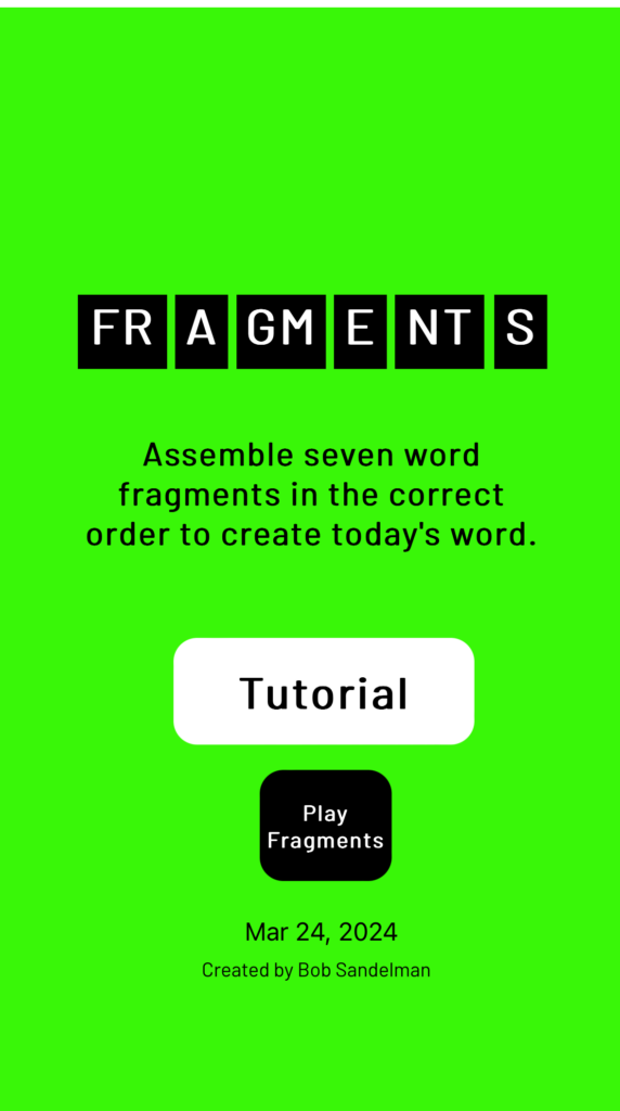 Fragments - InnOHvations